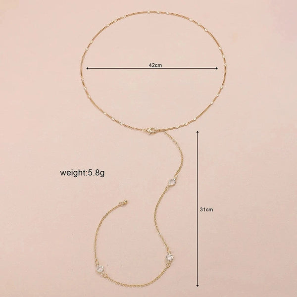 Back Chain Gold | Chain Jewelry - Chaîne Bijoux