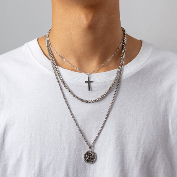 Chinese Men's Necklace | Chain Jewelry - Chaîne Bijoux
